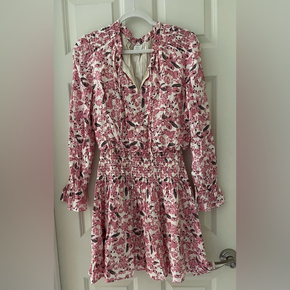 Roan + Ryan | Dresses | Evereve Roan Ryan Genevieve Dress Pink Floral ...